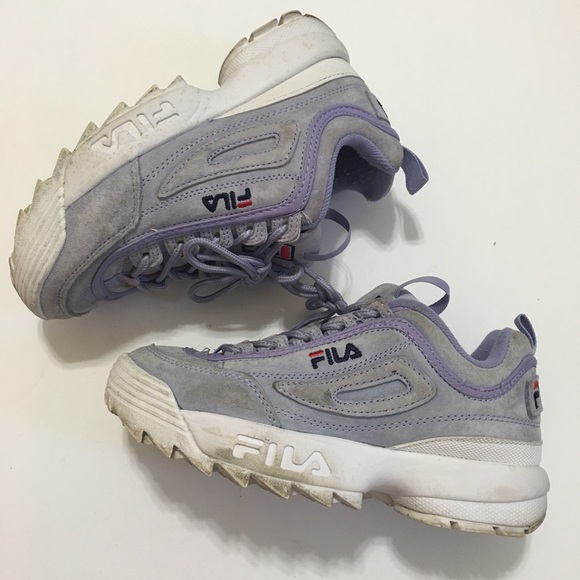 Fila | Shoes | Fila Disruptor Purple Dad Chucky Sneaker | Poshmark